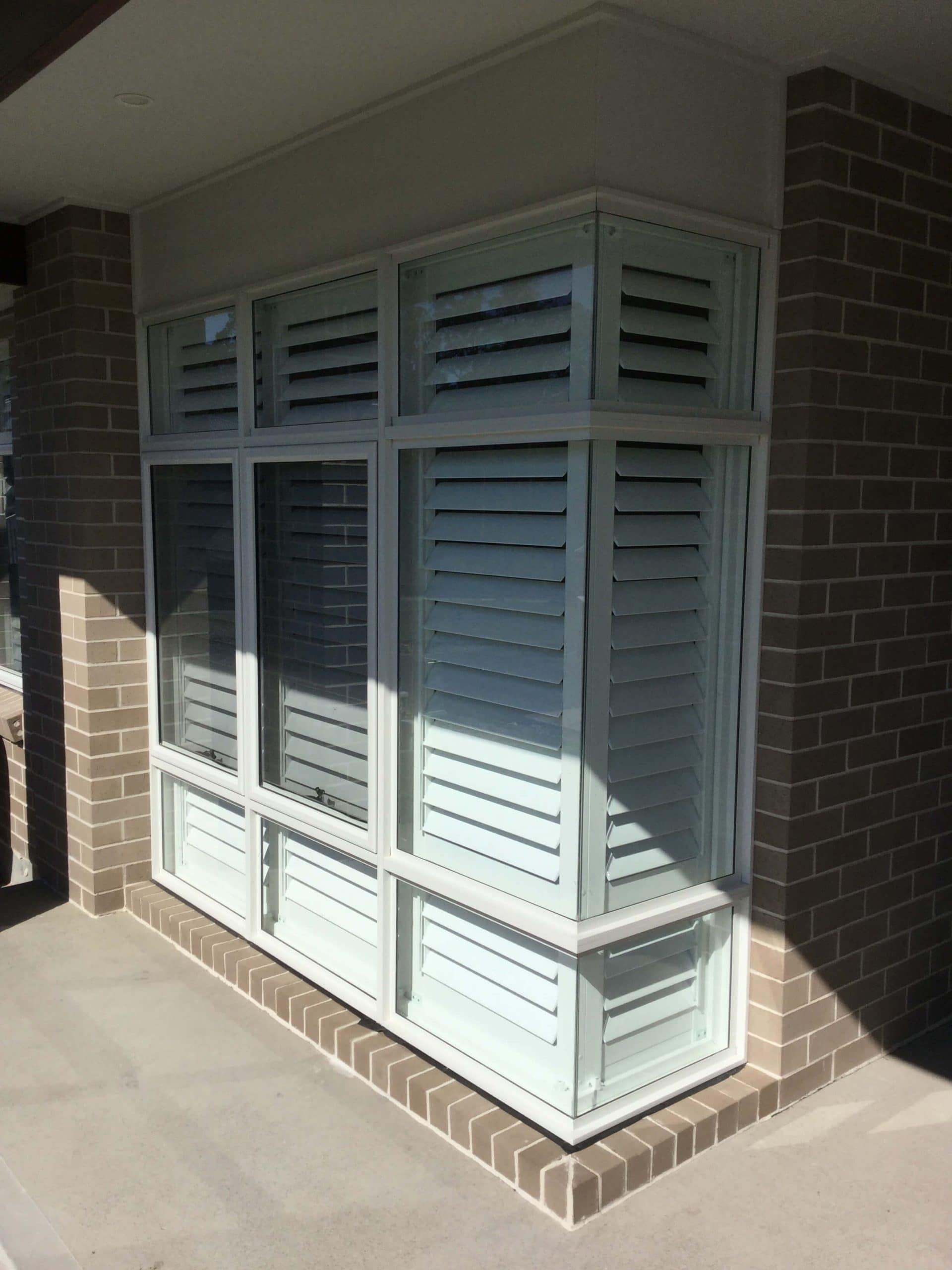 Corner Window Shutters Newcastle | Interior Shutters