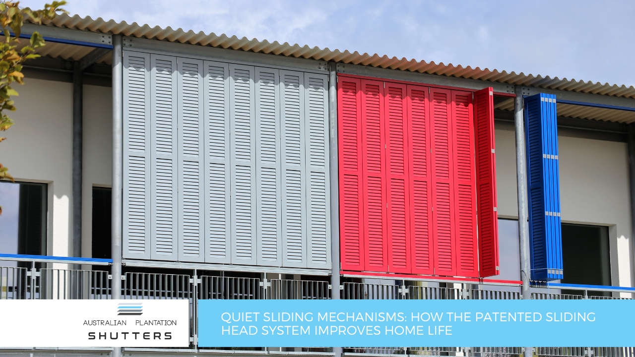 Quiet Sliding Plantation Shutters for Modern Homes
